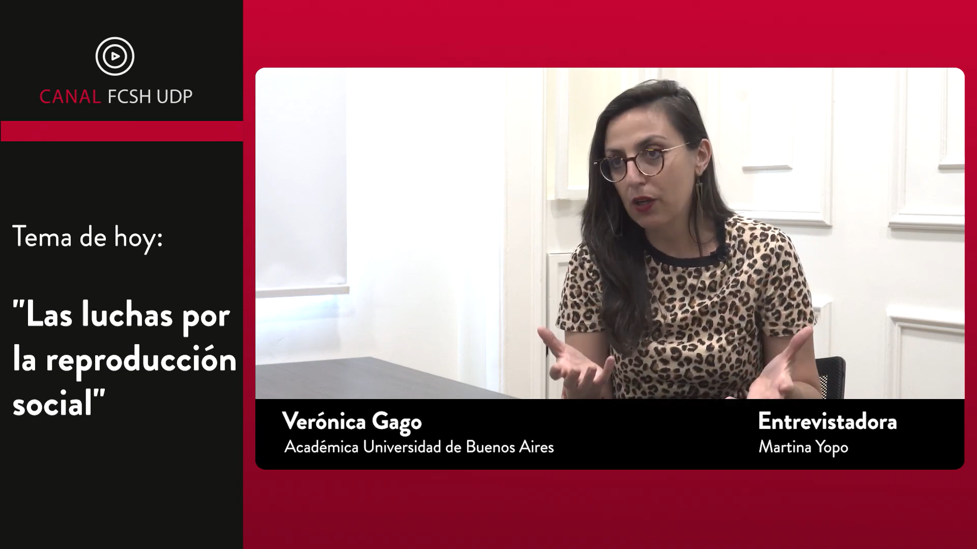 Verónica Gago conversó sobre las luchas por la reproducción social en ...